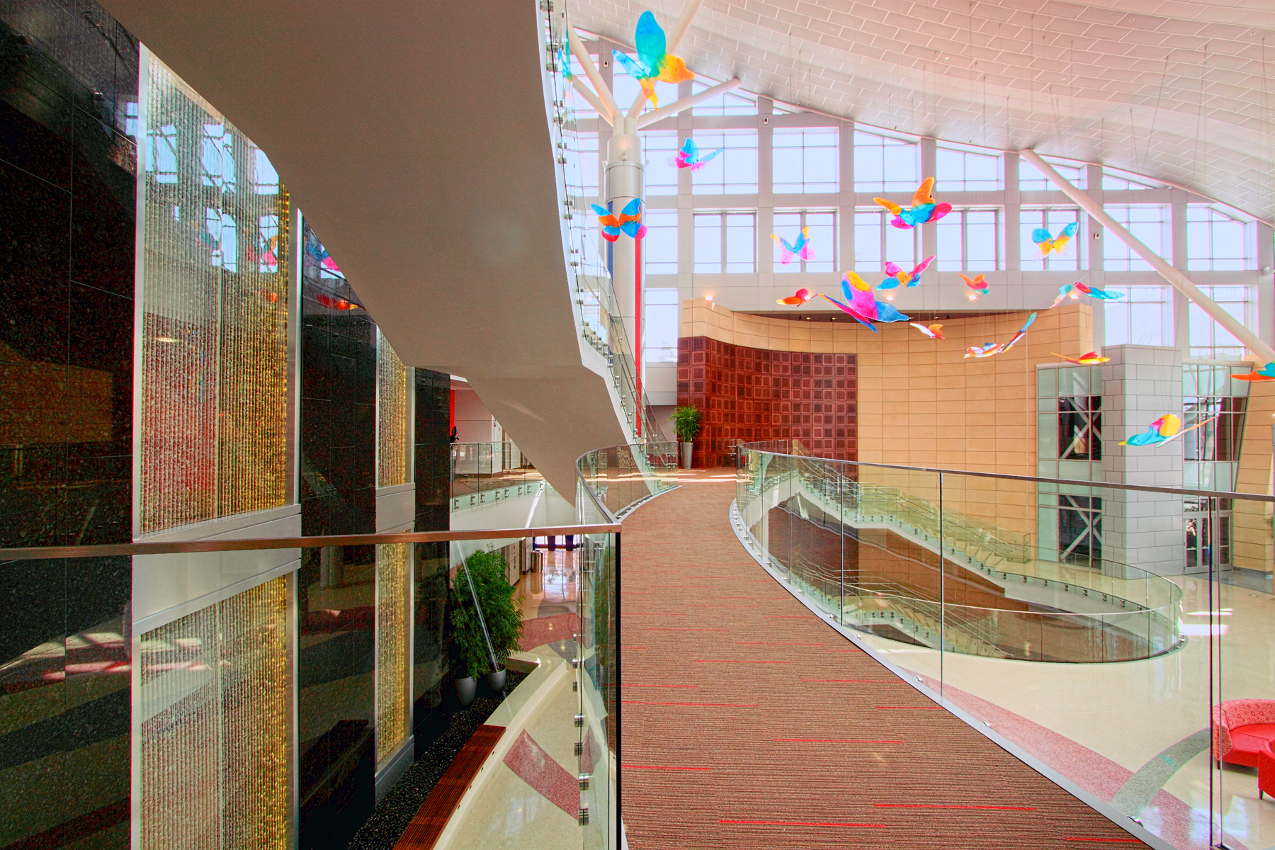 OU Children's Physicians Facility Atrium by Miles Associates - Architizer