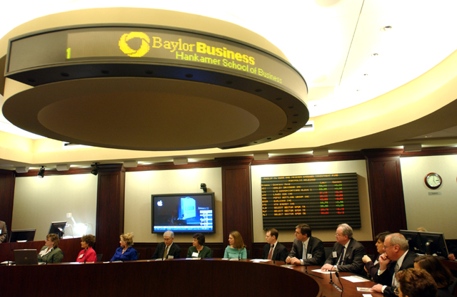 Baylor University, Southwest Securities Financial Markets Center by ...