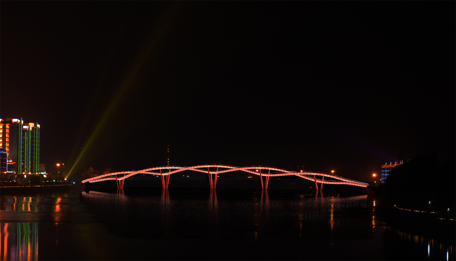 Nanhe River Landscape Bridge by WXY architecture + urban design ...