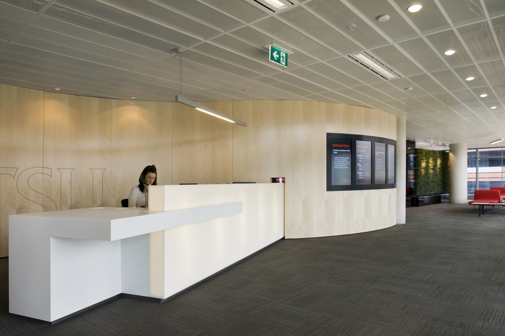 Fujitsu Workplace, Melbourne by GHDWoodhead - Architizer