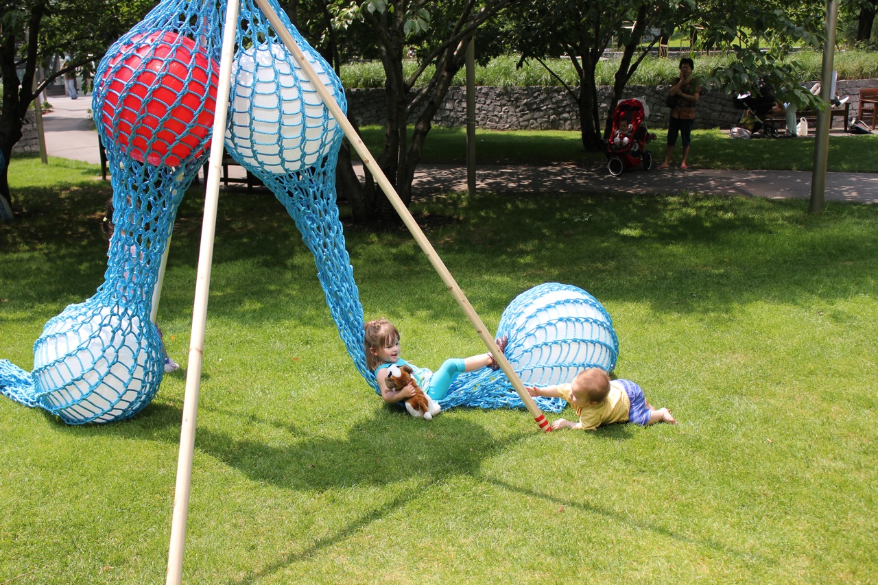 Giant Knitting Nancy - Get Knitted with your space by Superblue Design ...