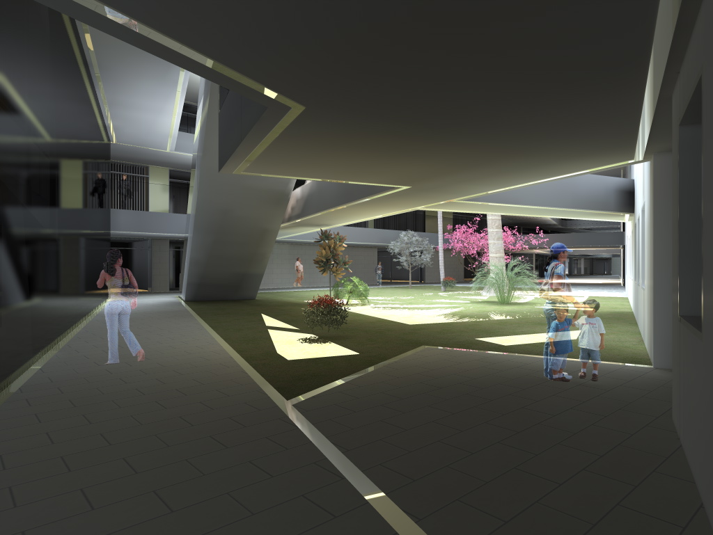 Interstital Public Space - Hybrid Building in Lisbon - Architizer