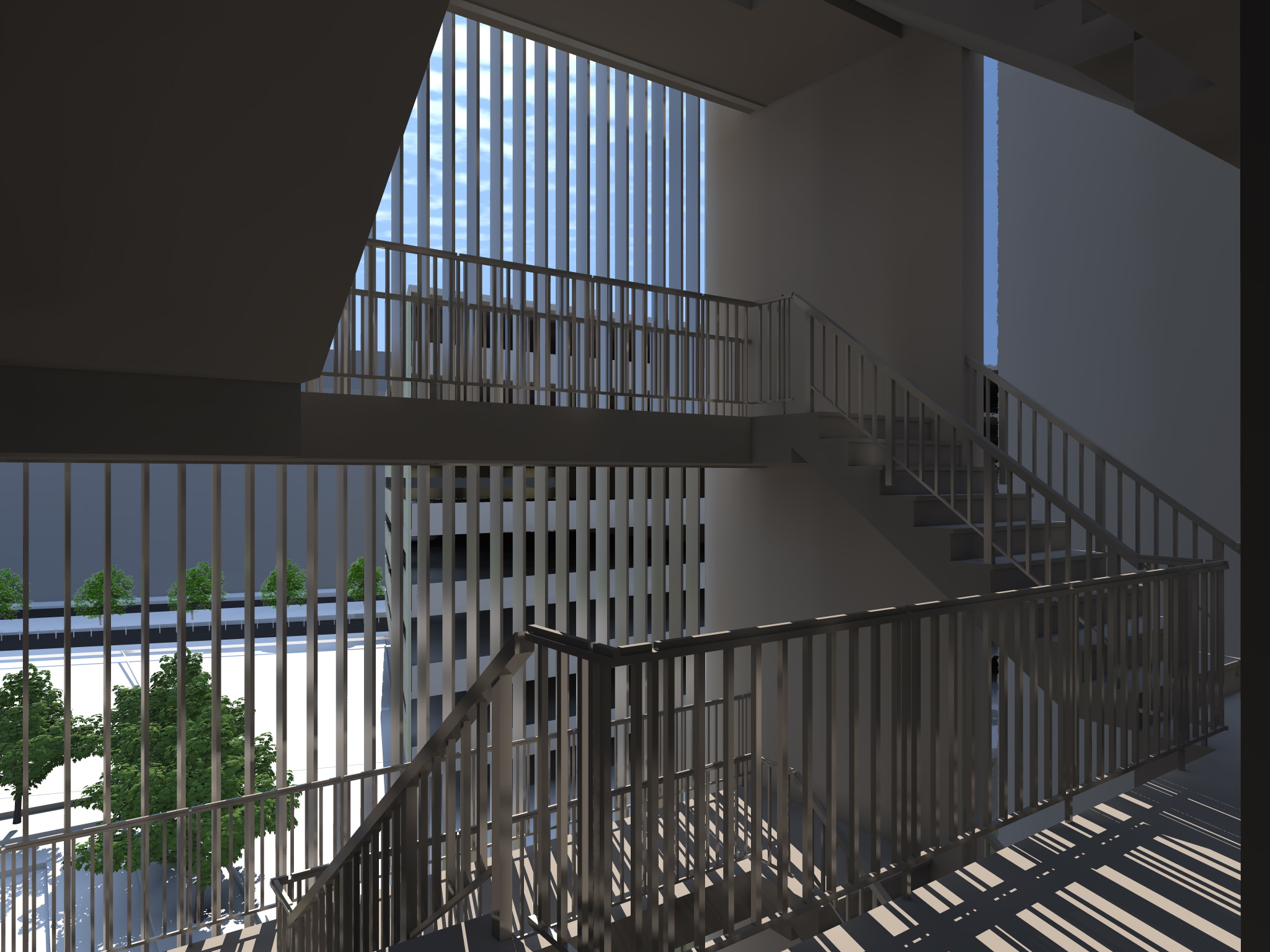 Interstital Public Space - Hybrid Building in Lisbon - Architizer