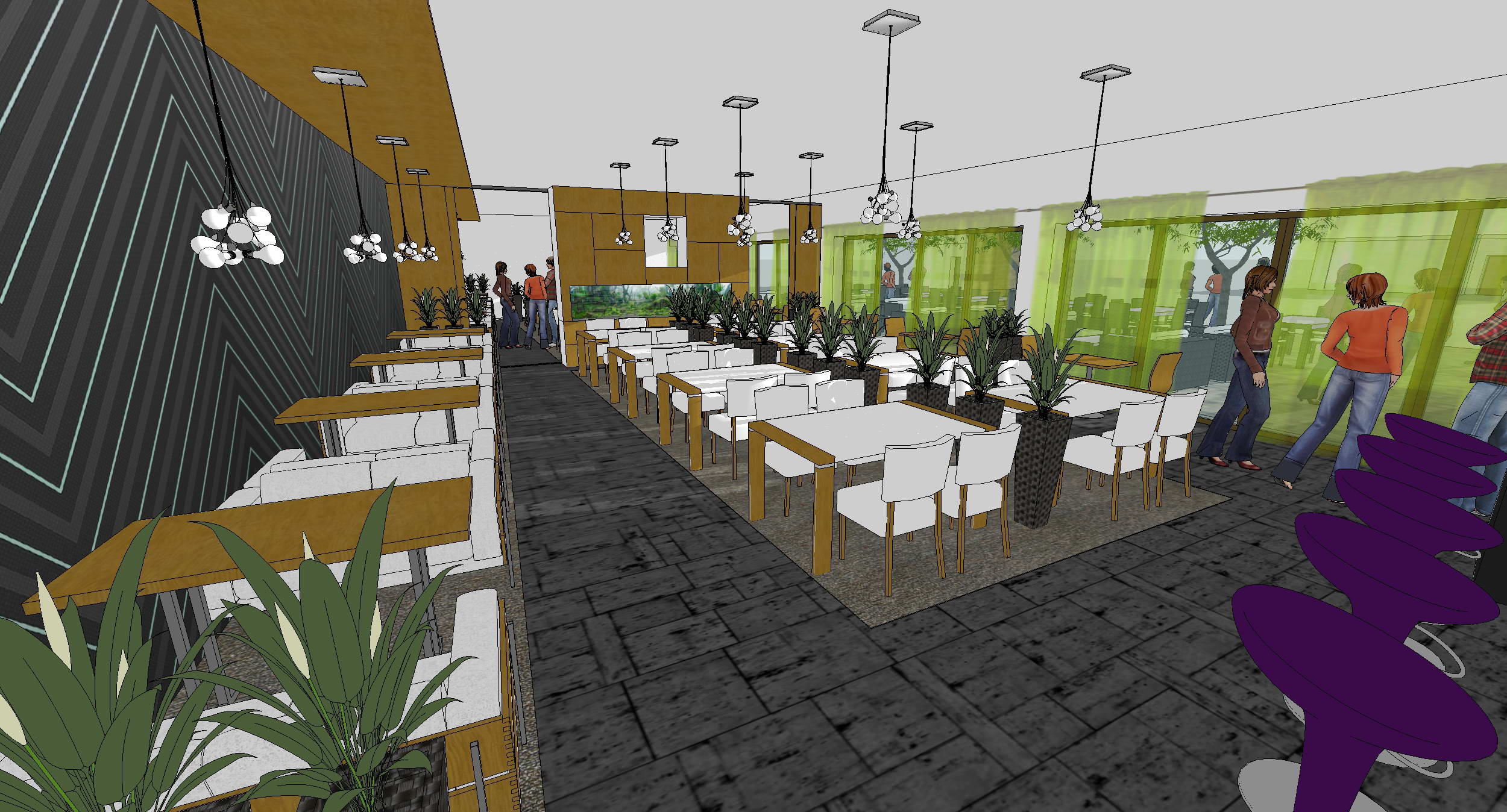 recreation centre - restaurant, hotel room - Architizer