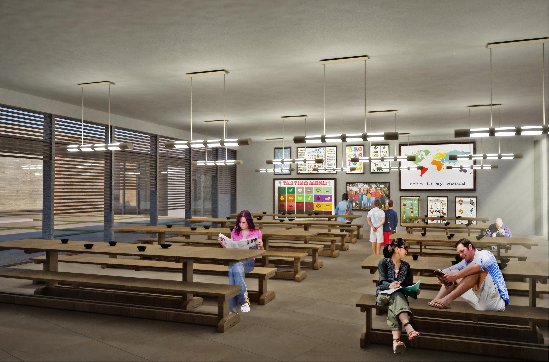 Mixed use center for mentally disabled people - Architizer