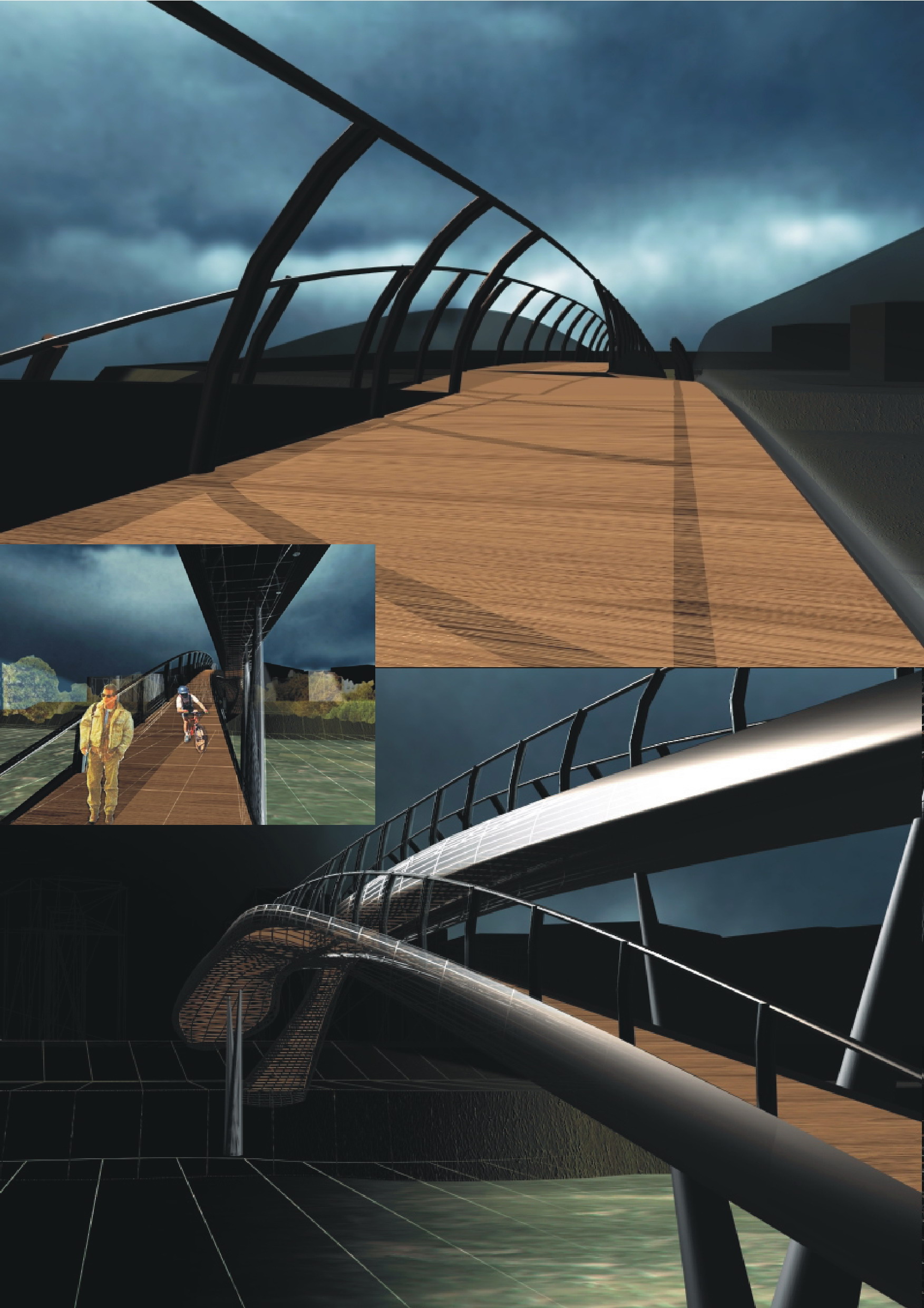 Idea 135713: FROZEN MUSIC BRIDGE - Architizer