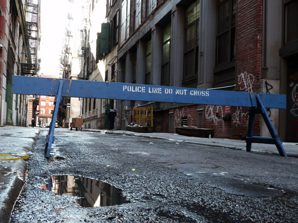Police Barrier by Carlo Sampietro, Artist - Architizer