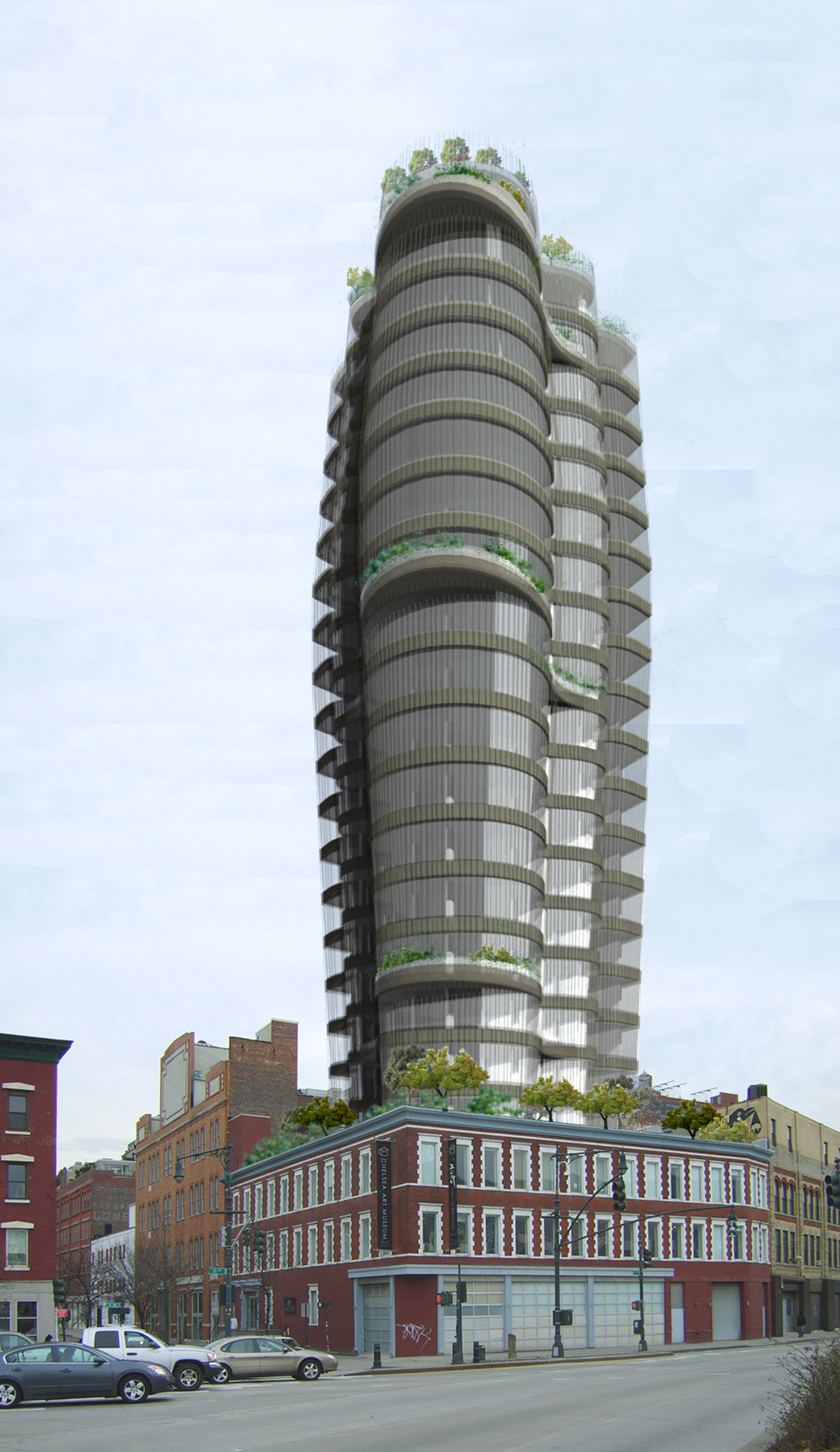 chelsea tower by at architects - Architizer