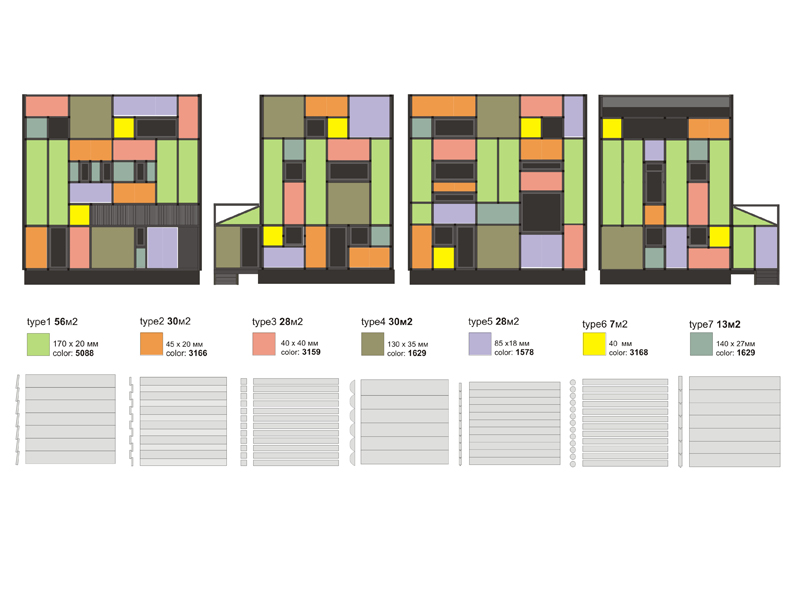 Wood Patchwork House by Peter Kostelov - Architizer