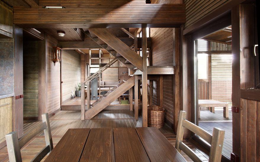 Wood Patchwork House by Peter Kostelov - Architizer