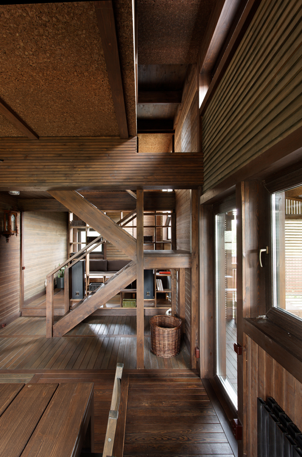 Wood Patchwork House by Peter Kostelov - Architizer