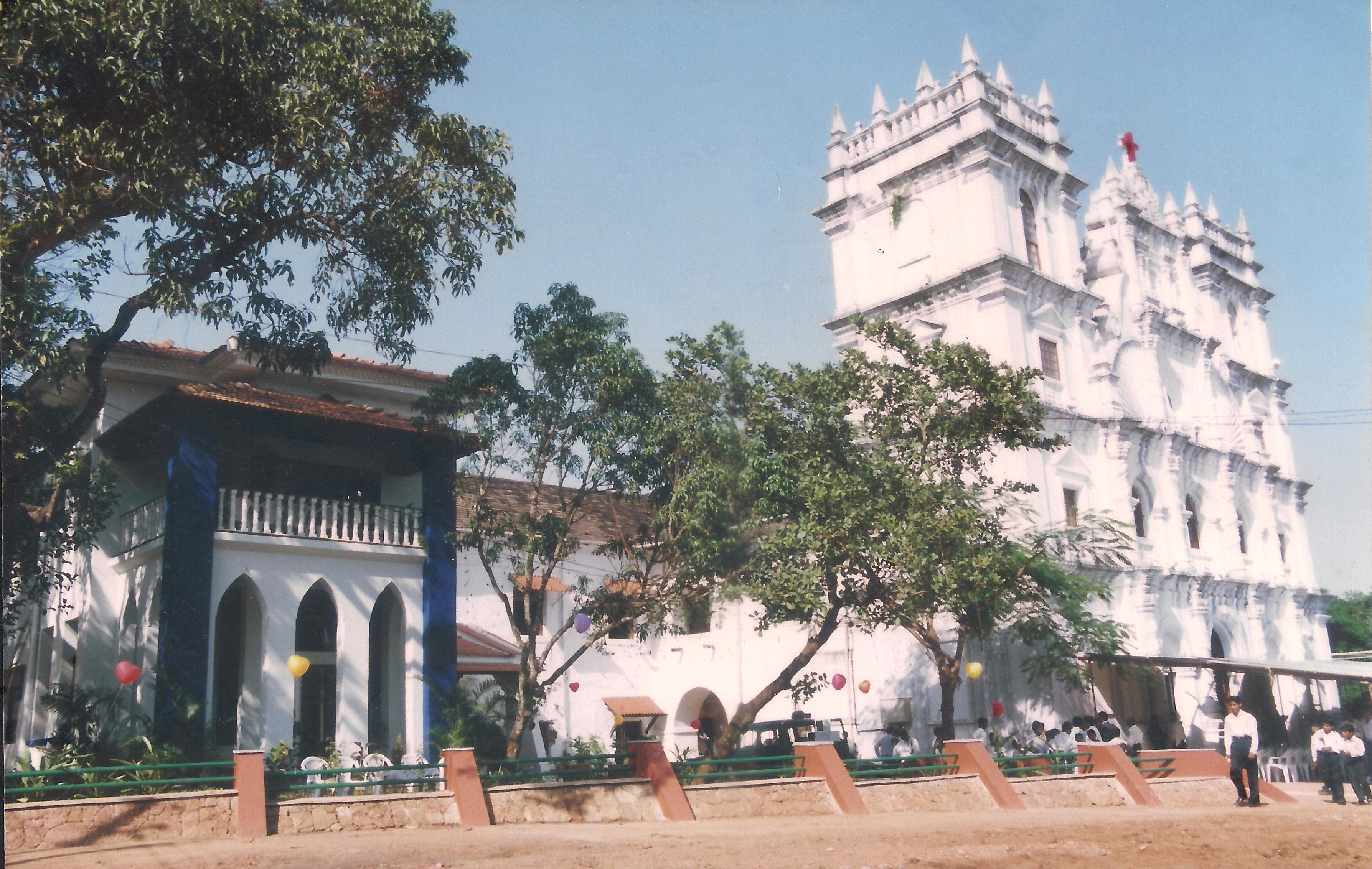 Parish House, Church of Our Lady of Amparo, Mandur, Goa - India by Jim ...
