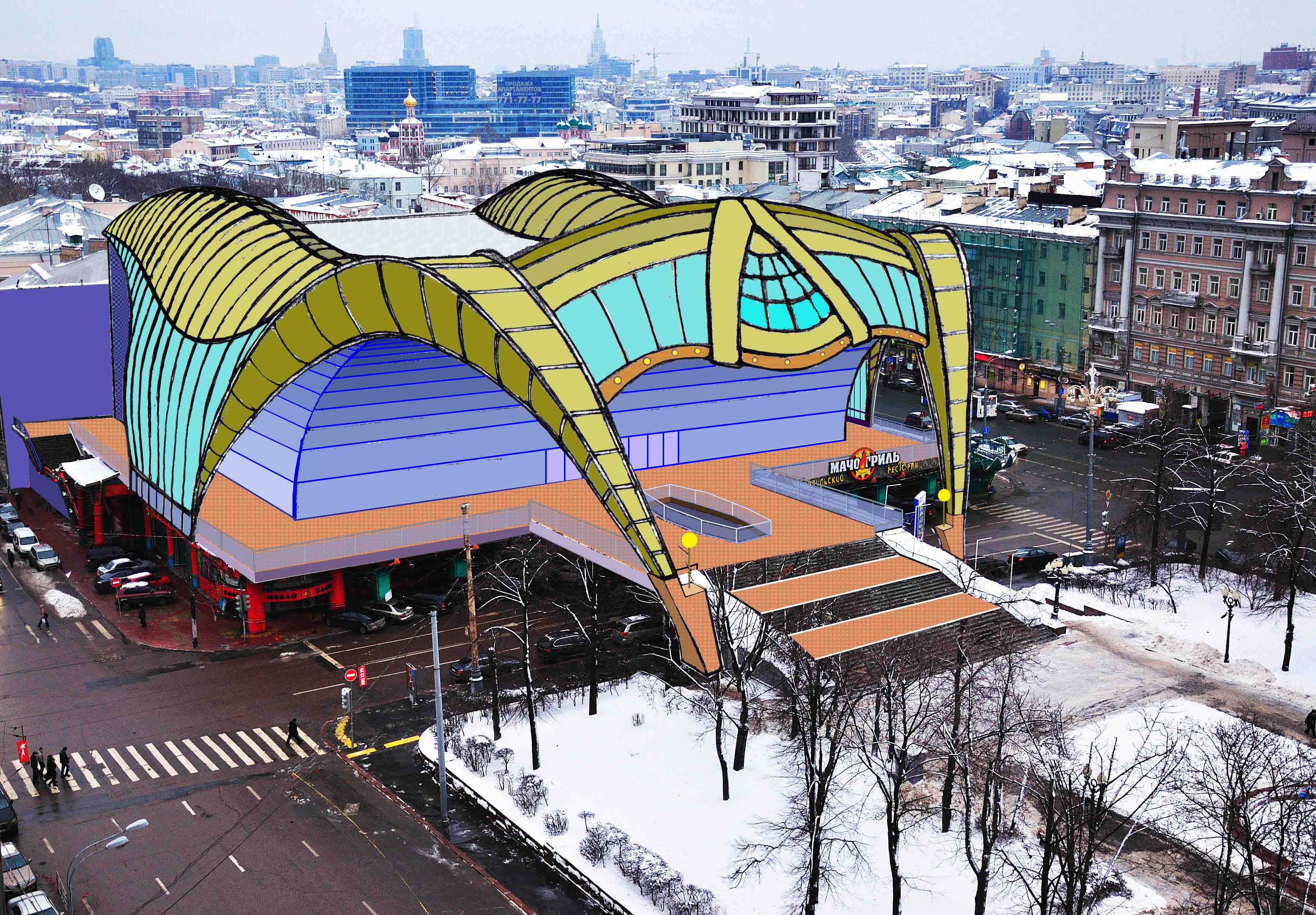 CINEMA_BRIDGE - Architizer