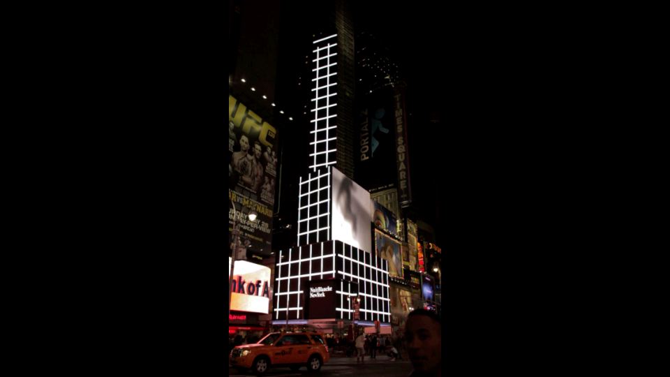 Flash:Light Times Square LED animation - Architizer