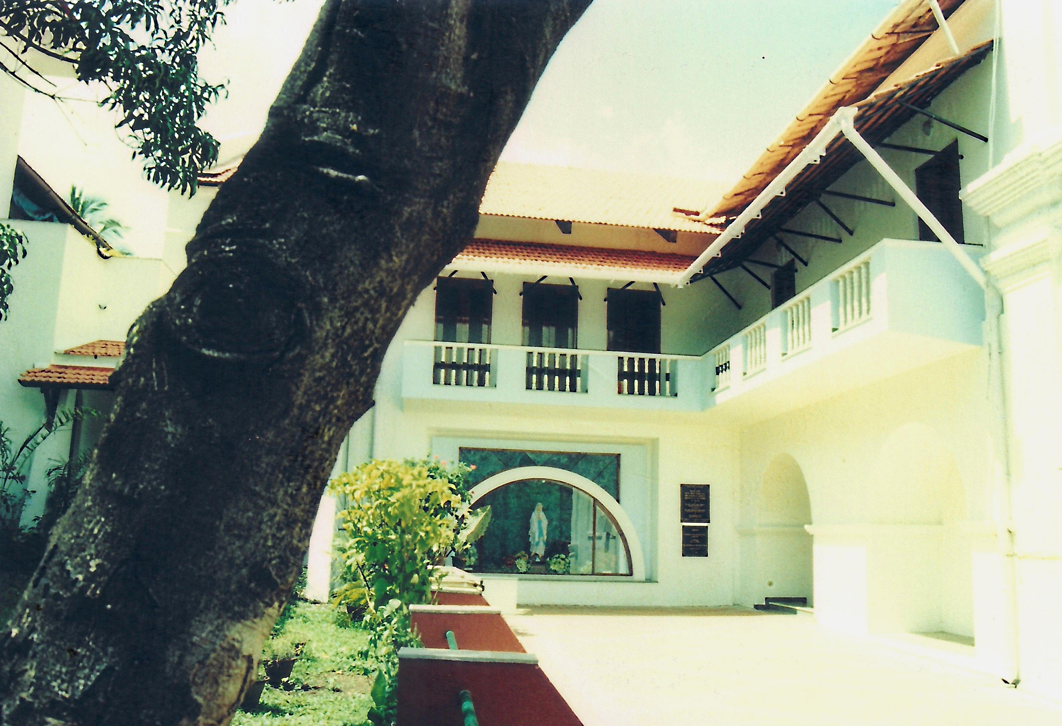 Parish House, Church of Our Lady of Amparo, Mandur, Goa - India by Jim ...