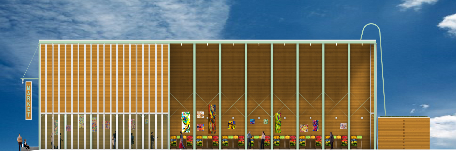 Denver Farmers Market design competition - Architizer