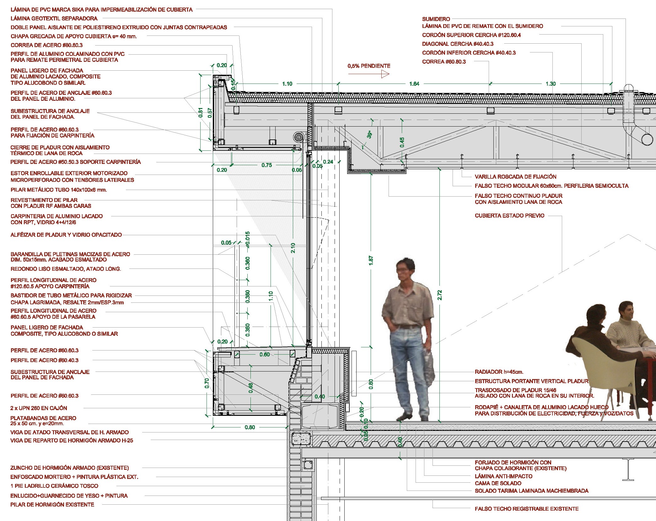 OFFICE BUILDING EXTENSION & REFURBISHMENT by OPTA ARQUITECTOS SLP ...