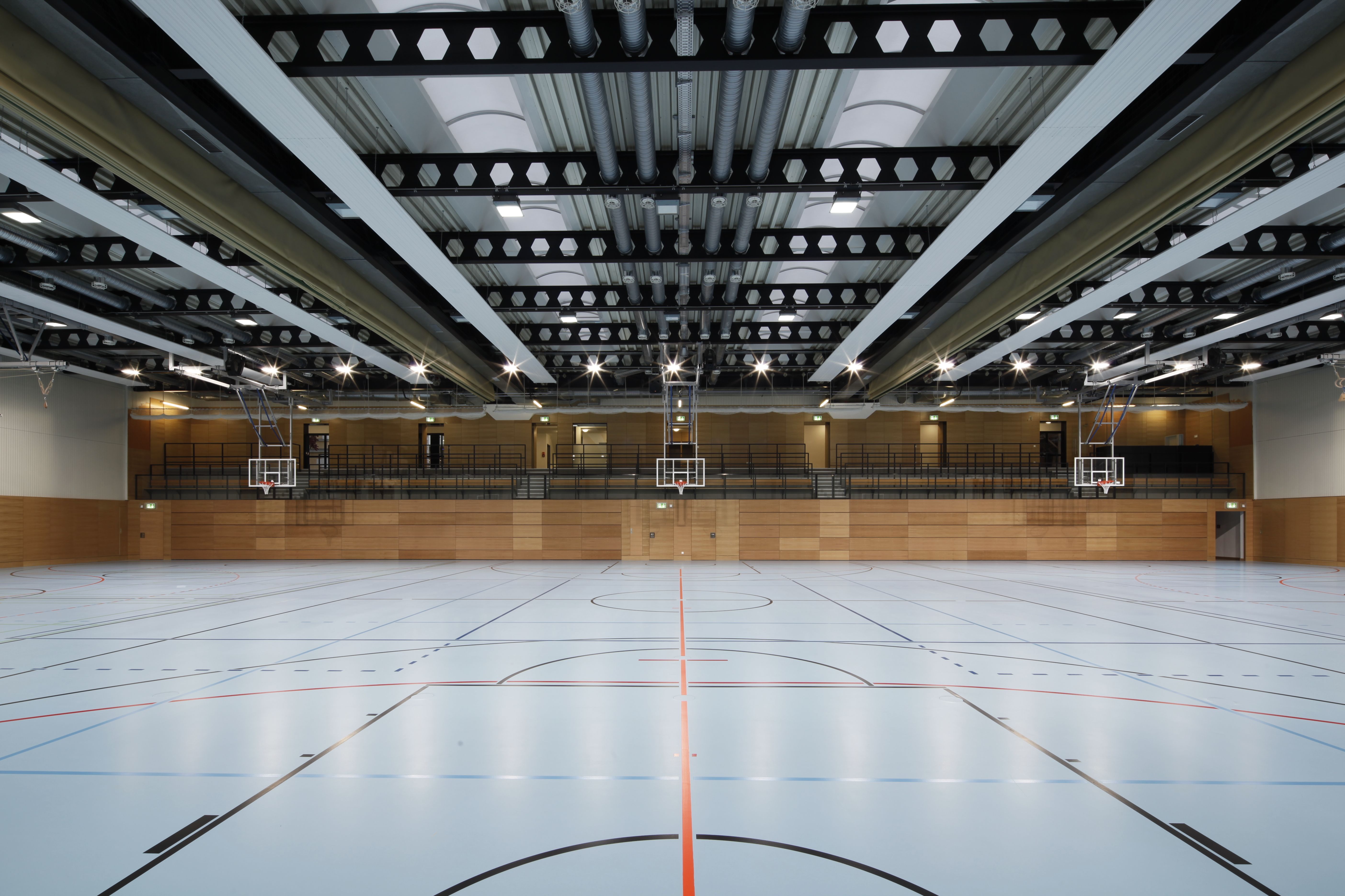 Multifunctional sports hall Viktring - Architizer