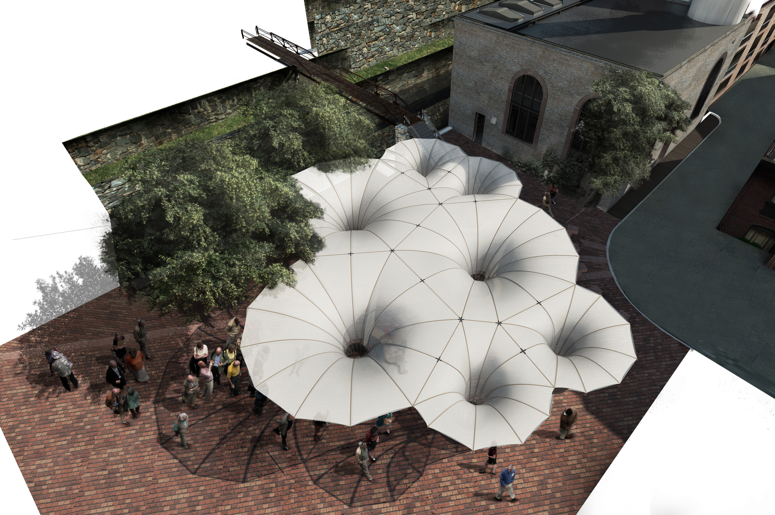 bubble canopy by Gradient Architecture - Architizer