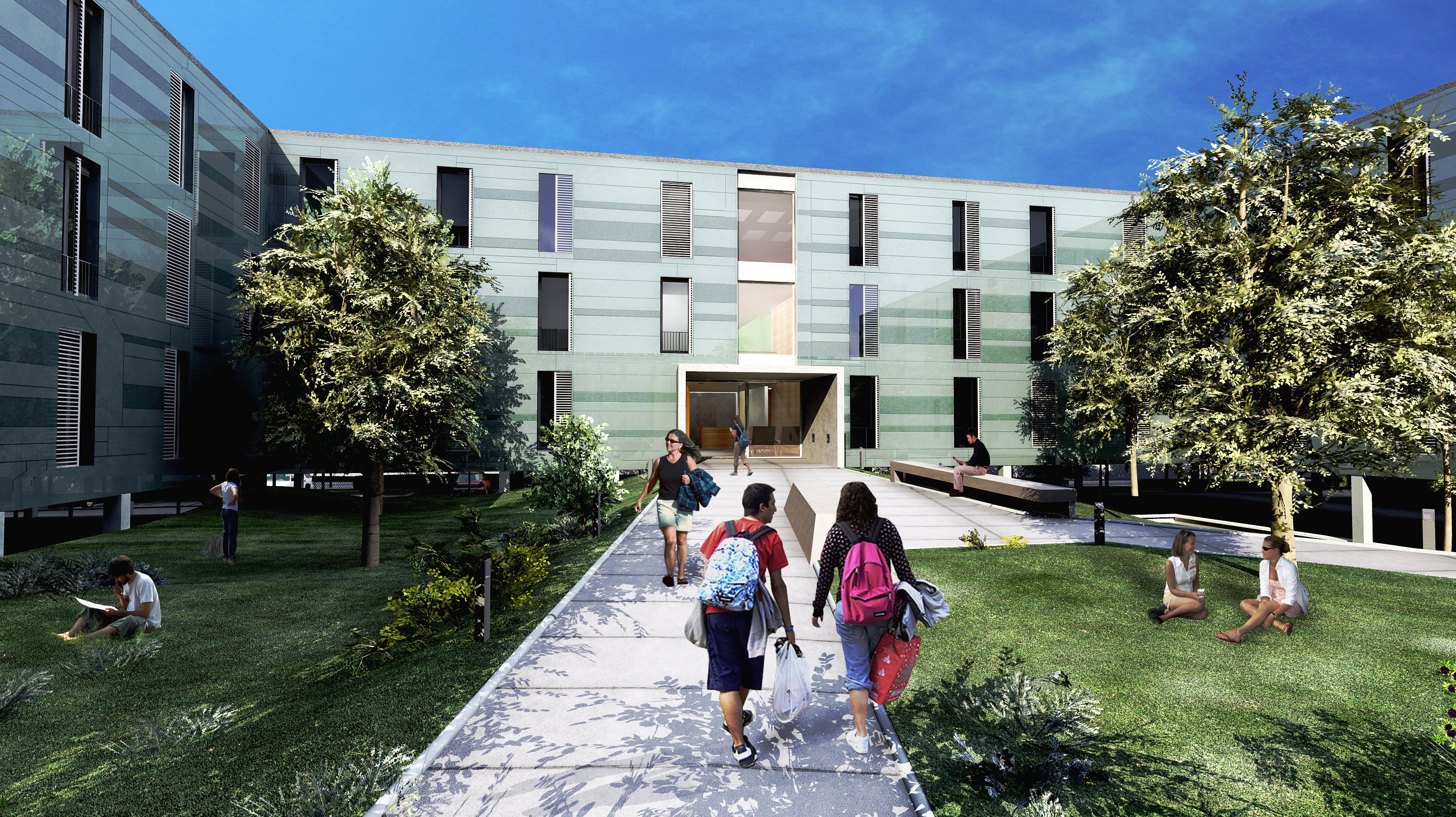 Student Housing complex in Roma - Architizer