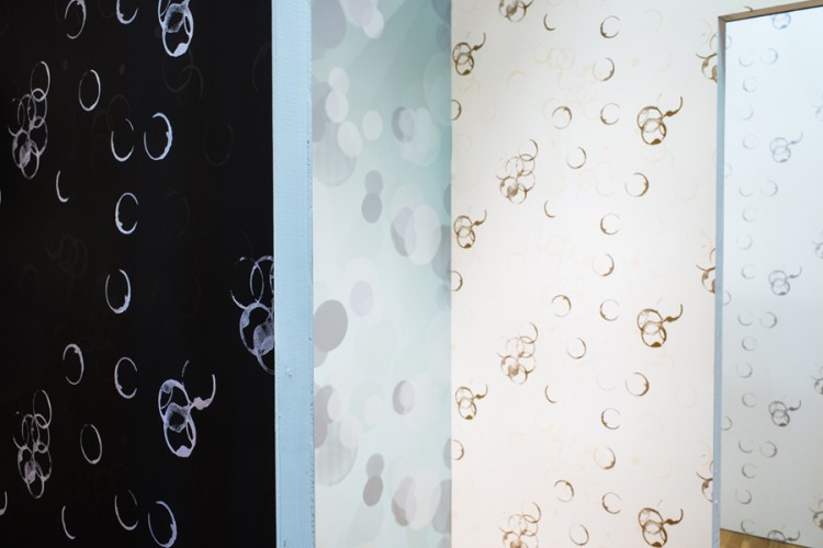 Jill Malek wallpaper exhibit at Wanted Design - Architizer