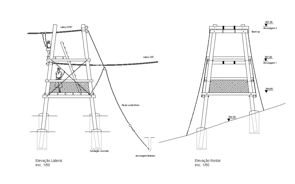 Zip Line Towers by Cabana Arquitetos - Architizer