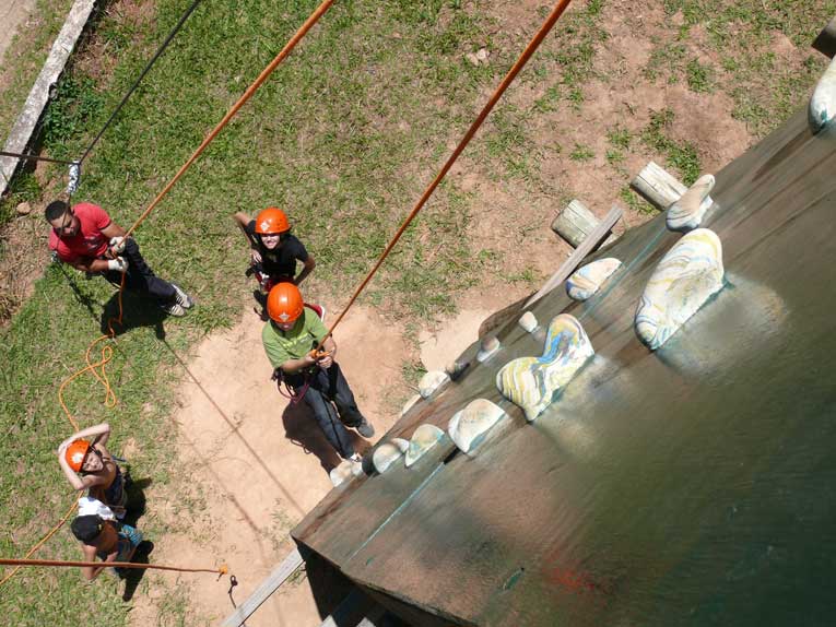 Idea 136160: Zip Line Towers by Cabana Arquitetos in Campo Limpo ...