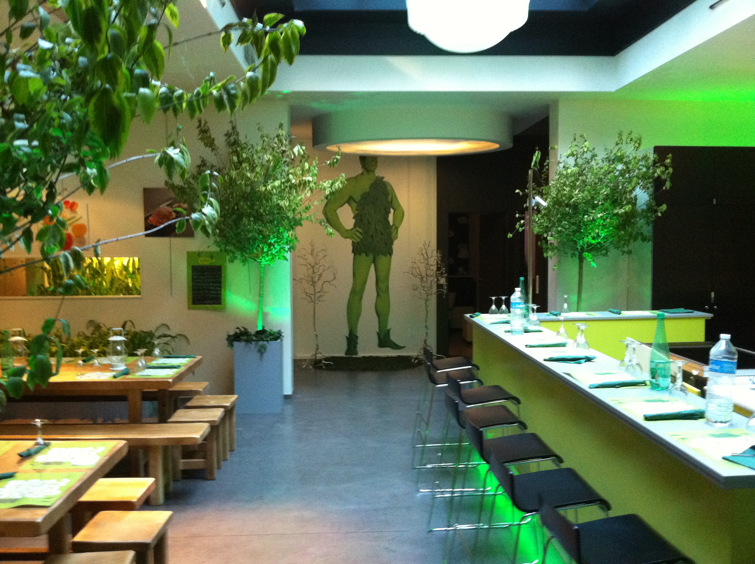 Restaurant éphémère Géant Vert - Architizer