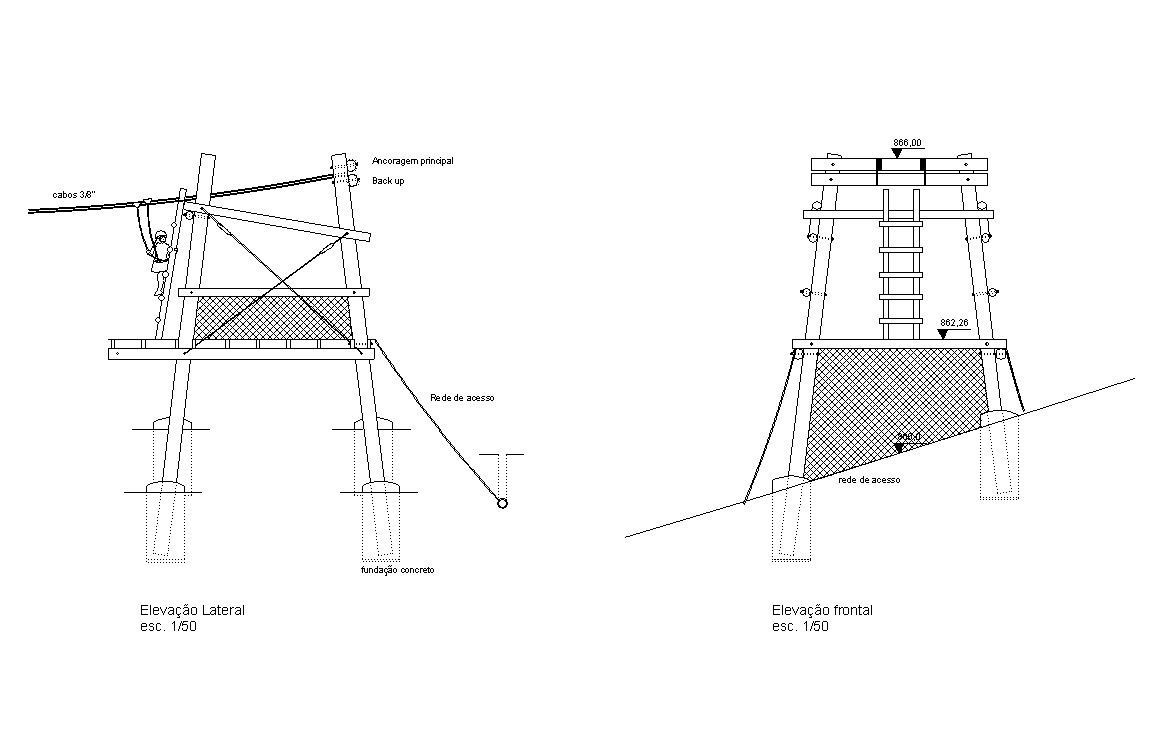 Zip Line Towers by Cabana Arquitetos - Architizer
