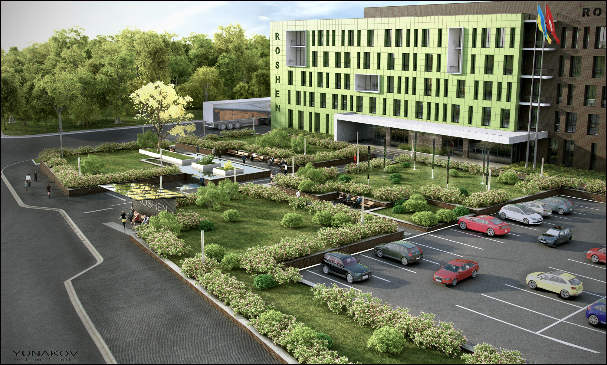 Vinnitsa Confectionery Factory ROSHEN by YUNAKOV - Architizer