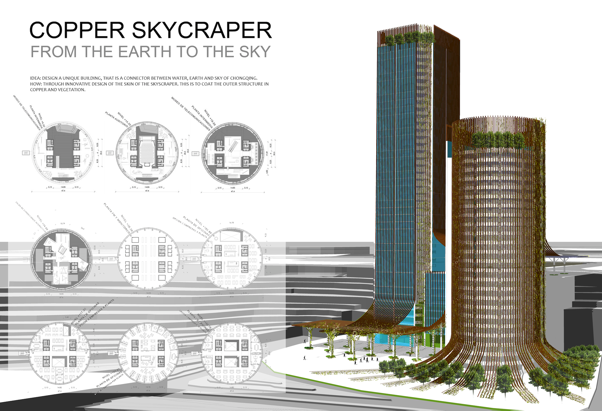 Copper Highrise - Architizer