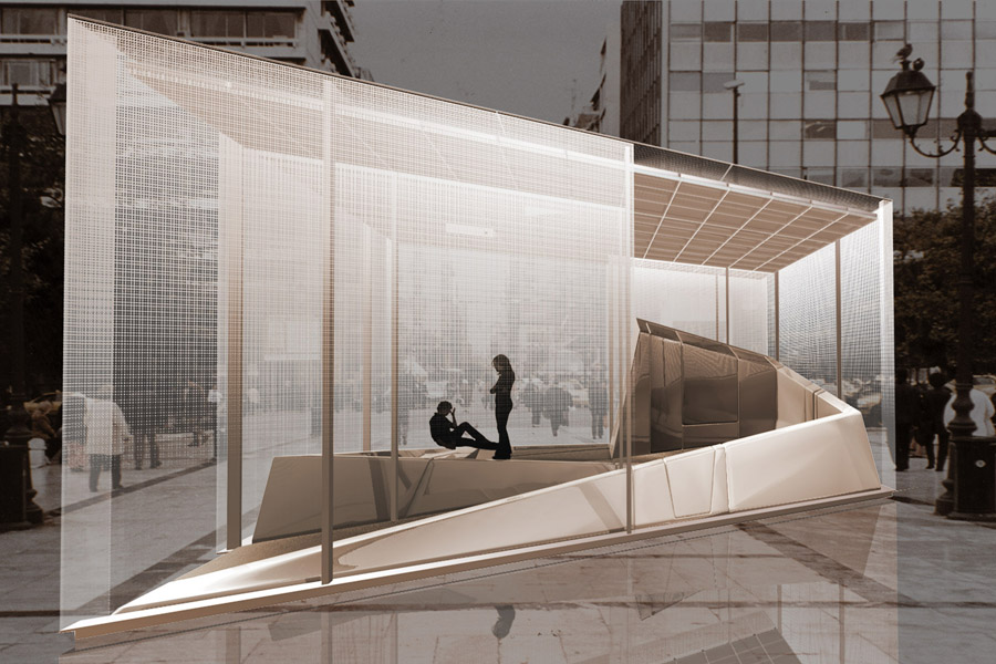 EXPAND ephemeral structure by Panos Nikolaidis - Architizer