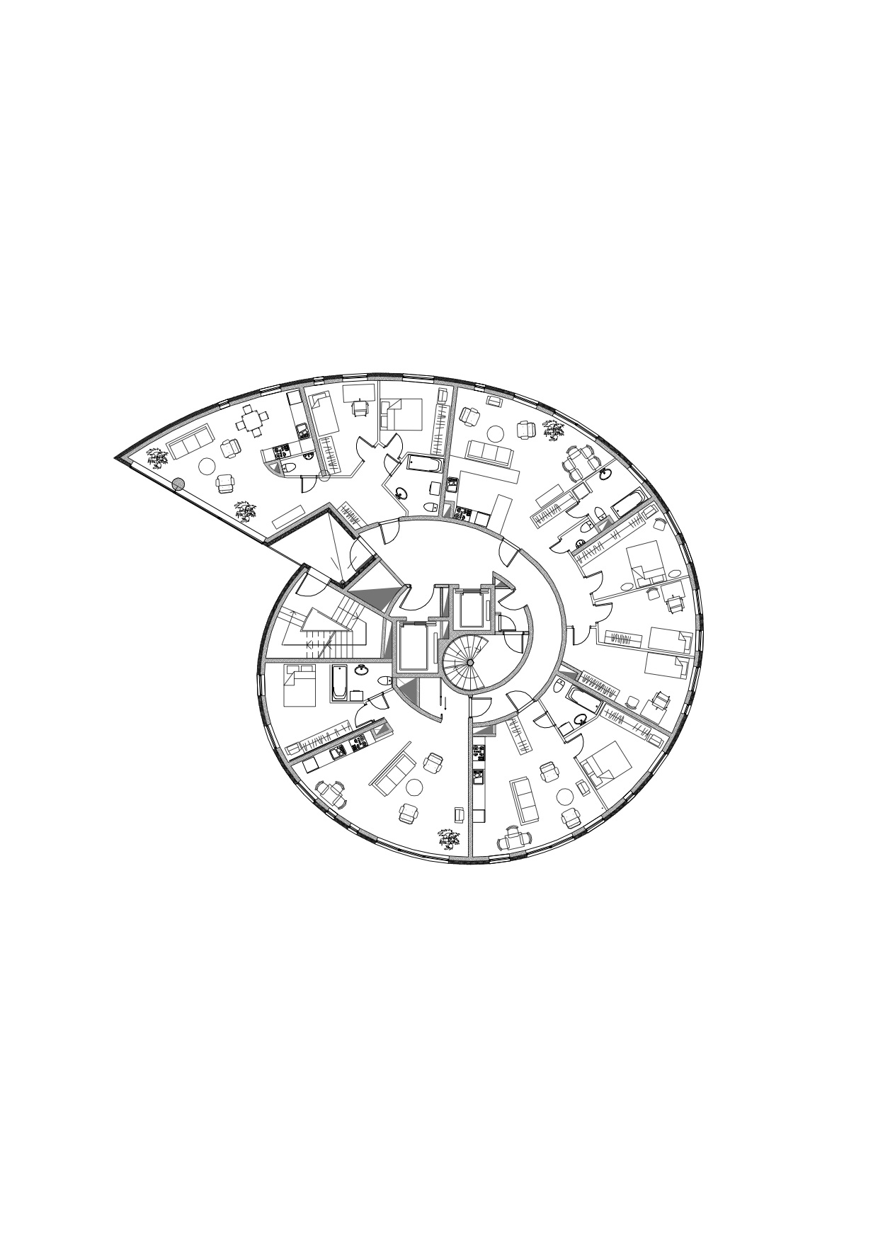 Snailtower by Künnapu & Padrik Architects - Architizer