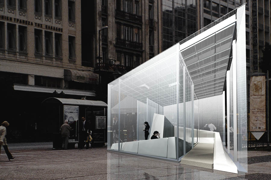 EXPAND ephemeral structure by Panos Nikolaidis - Architizer