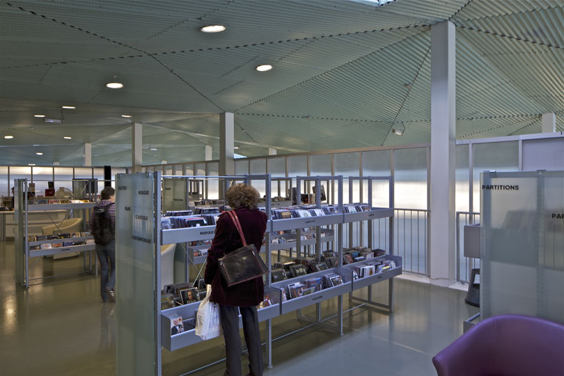 Romainville Multimedia Library by Philippe Gazeau Architecte - Architizer