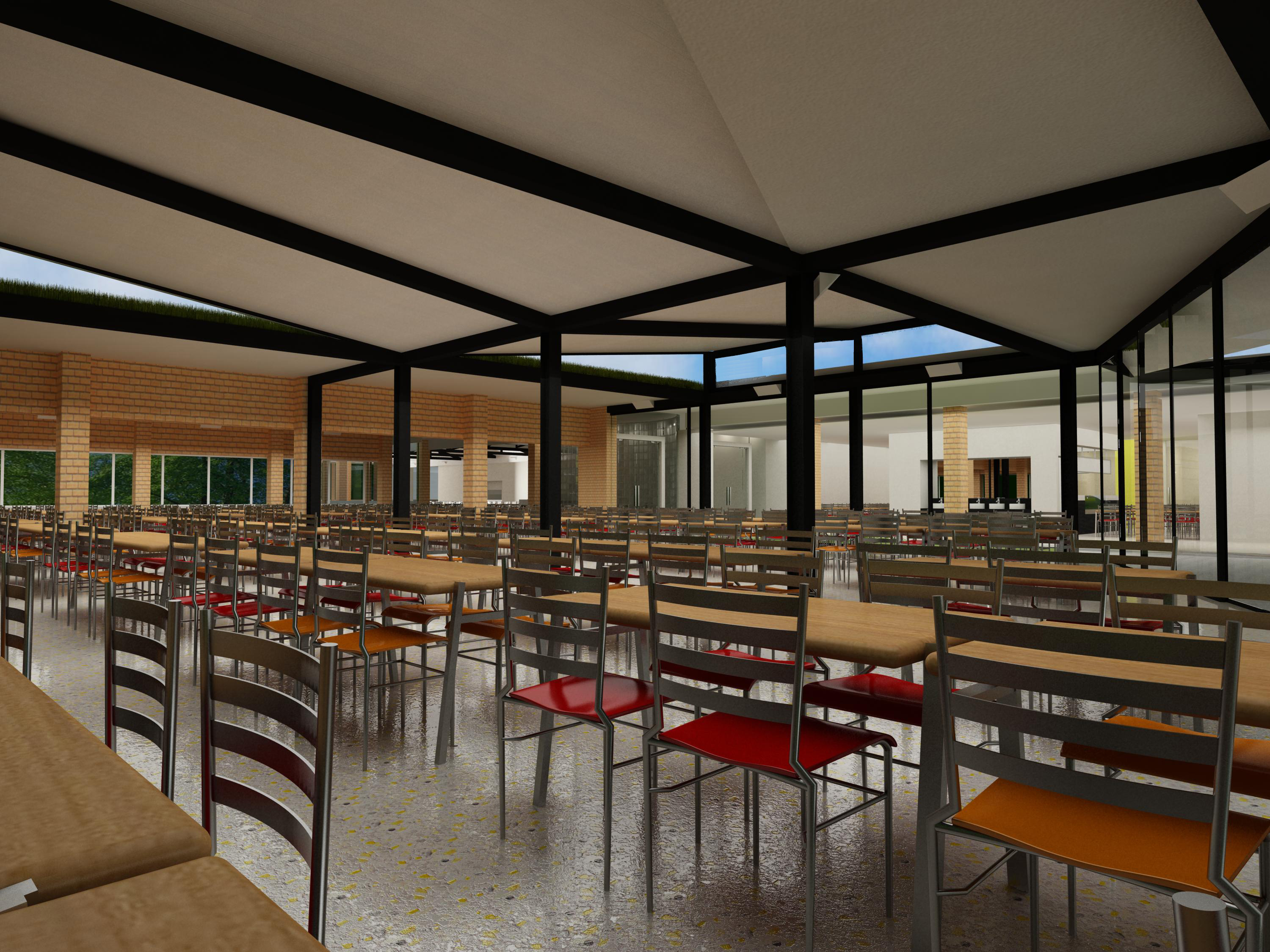 Restaurante Corporativo Johnson & Johnson SJC - Architizer