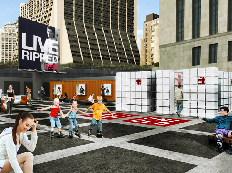 UNIQLO Cubes by HWKN Architecture - Architizer