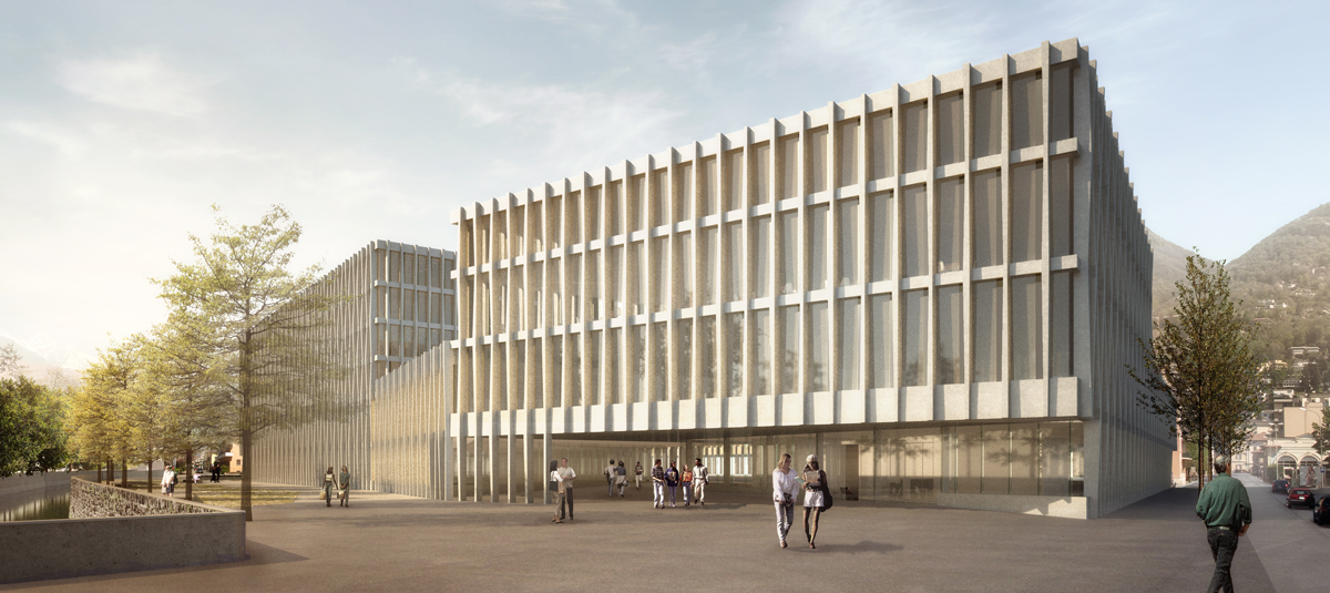 Campus Building USI SUPSI Lugano Viganello - Architizer