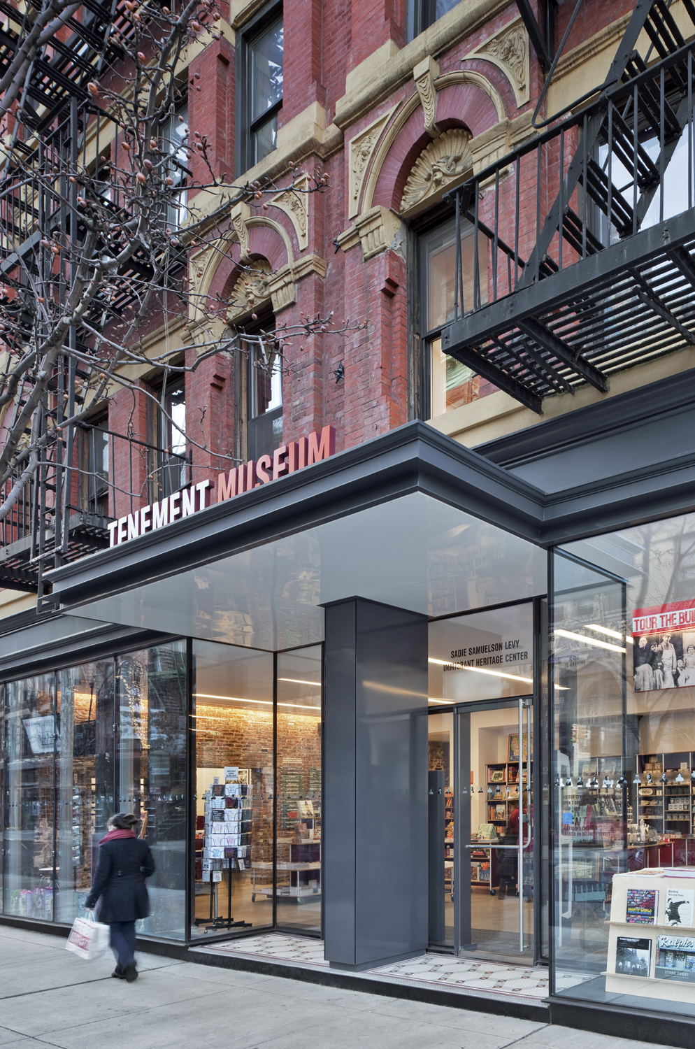 Lower East Side Tenement Museum Visitors' Center by Perkins Eastman ...