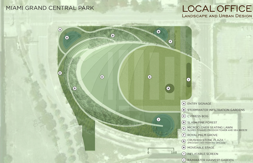 Grand Central Park Miami by Local Office Landscape Architecture ...