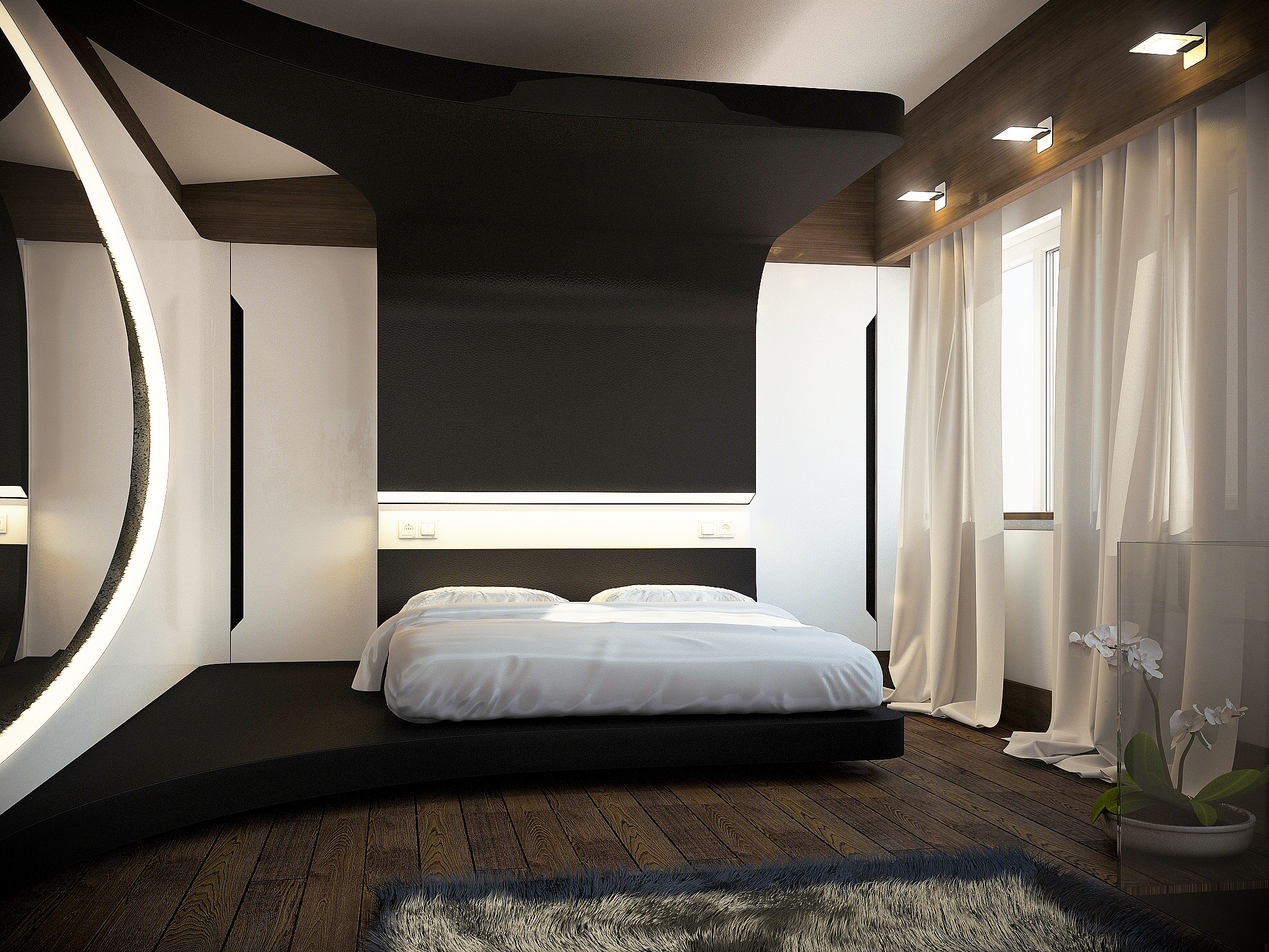 Bedroom design / Shumen , Bulgaria by Bozhinovski Design - Architizer