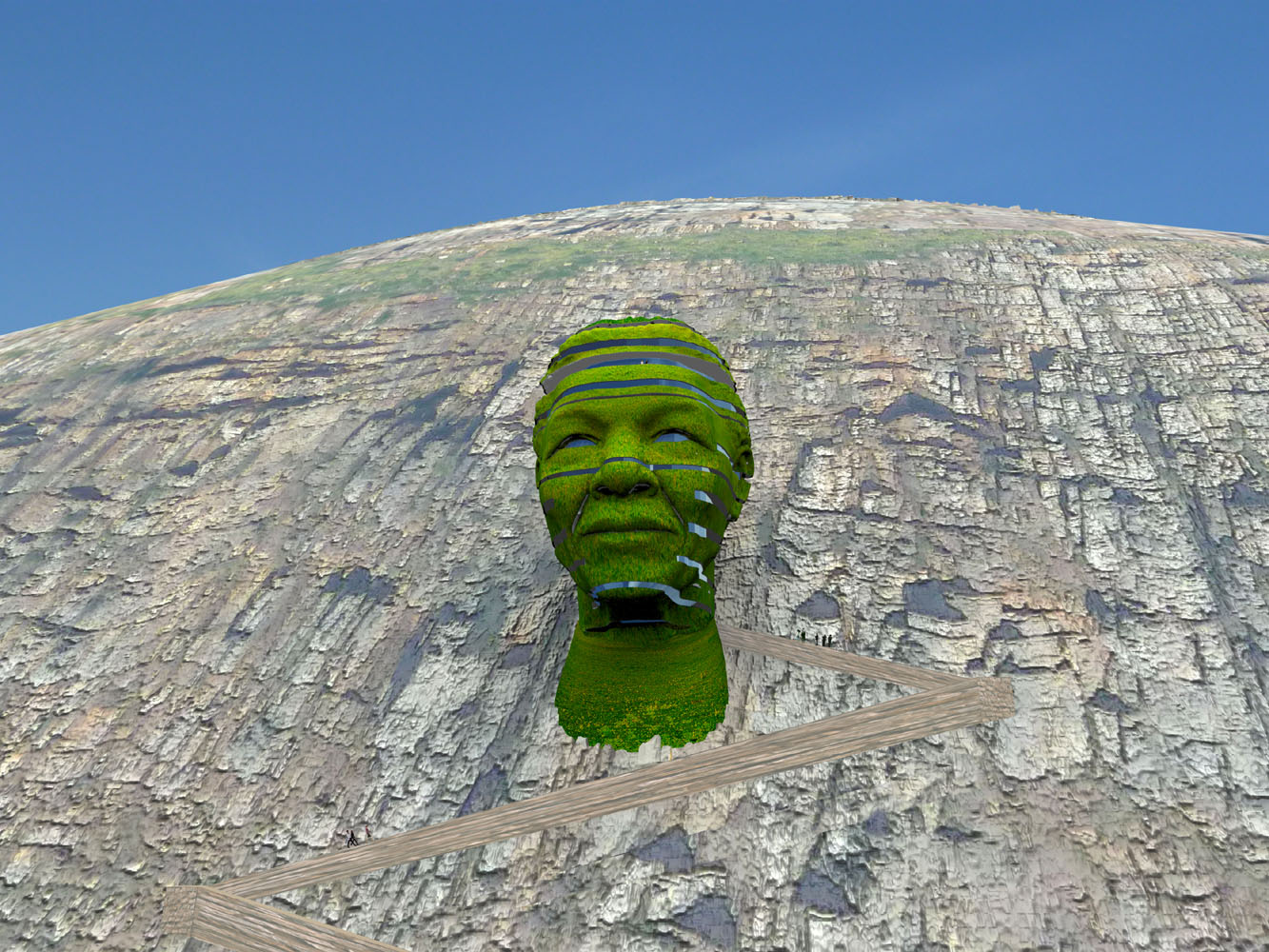 Mandela on the mountain - Architizer