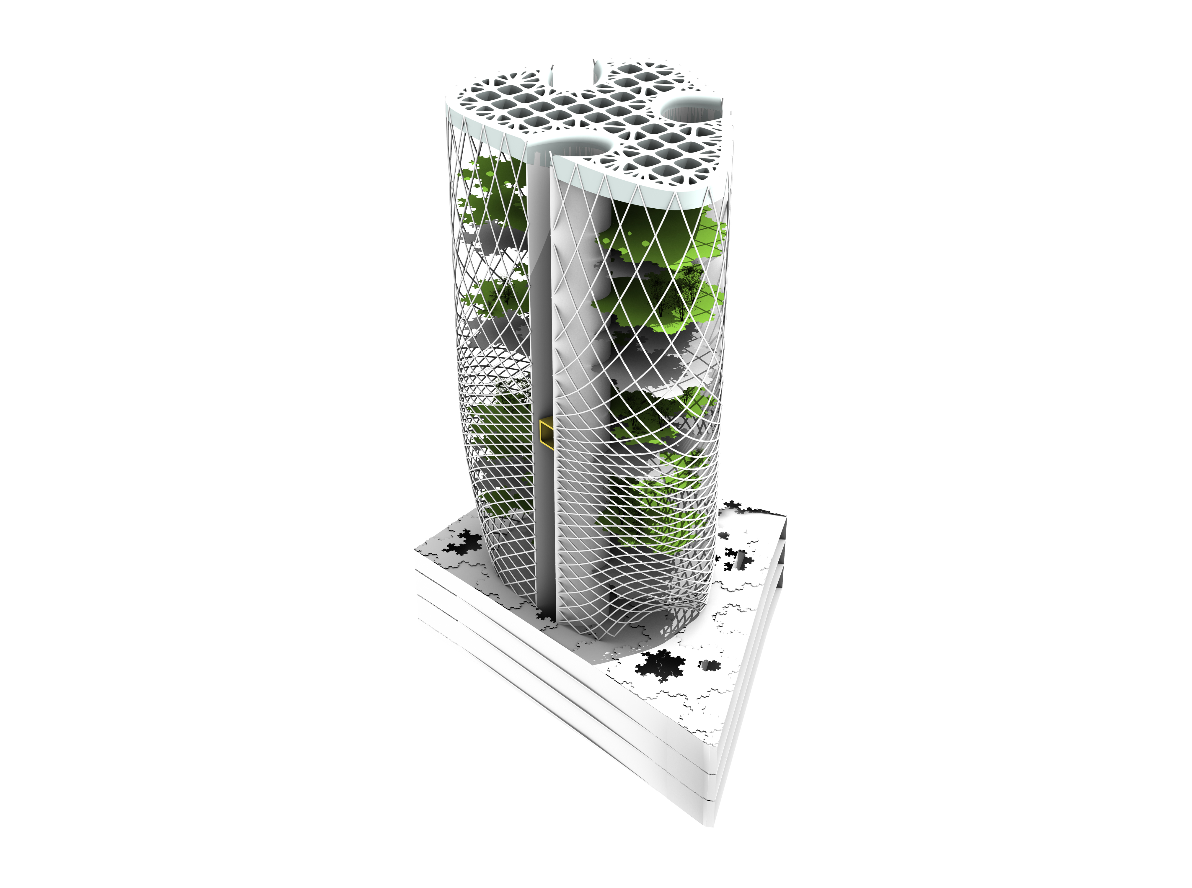 snowFlake tower by e+i studio - Architizer