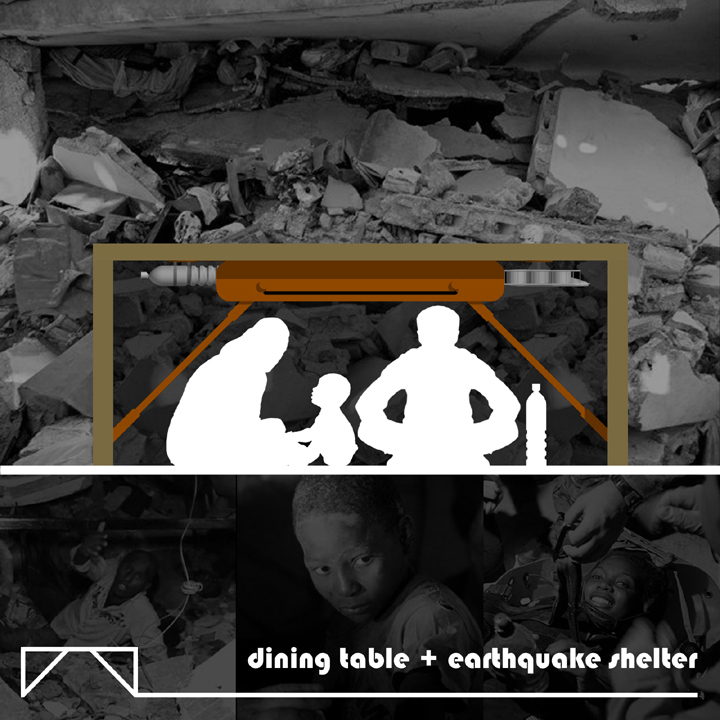Dining Table + Earthquake Shelter - Architizer