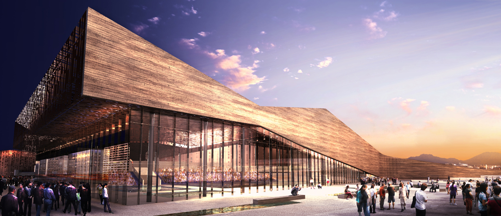 Miyi Cultural Tower and Masterplan by Studio Shift - Architizer