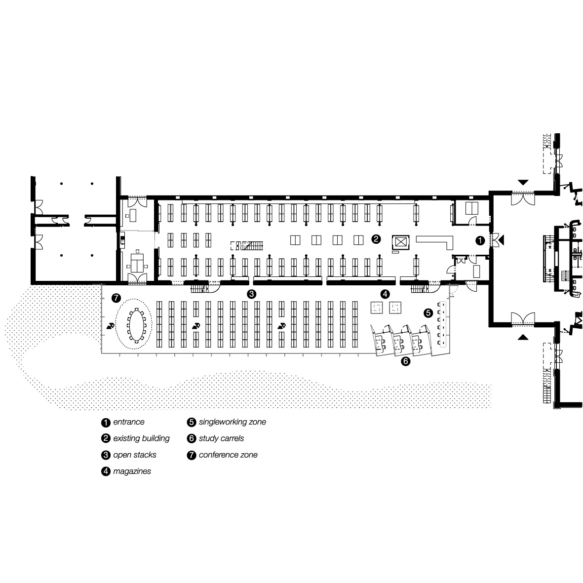 Library for Architecture, Art and Design by zauberscho(e)n - Architizer