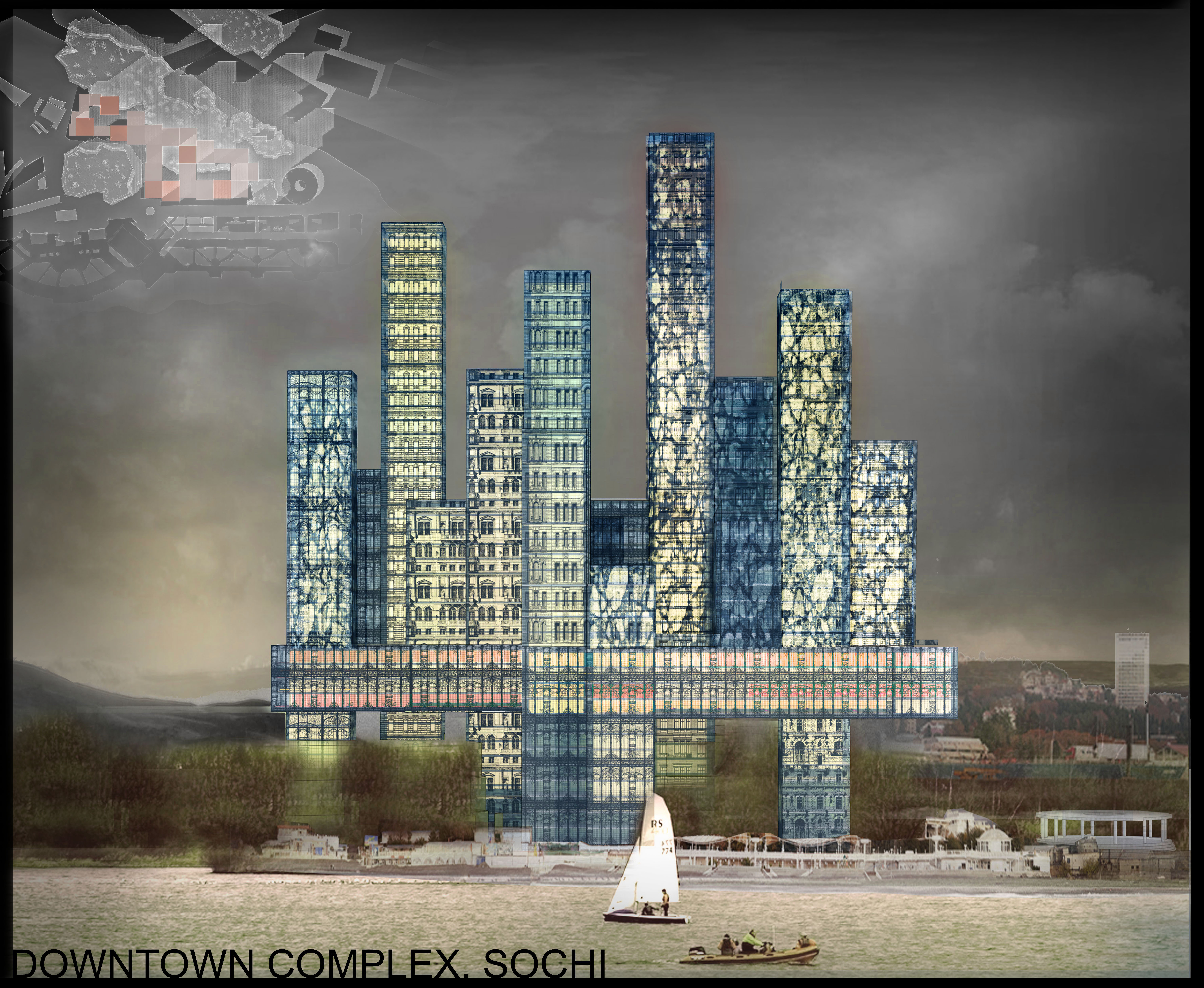 Downtown complex Sochi - Architizer