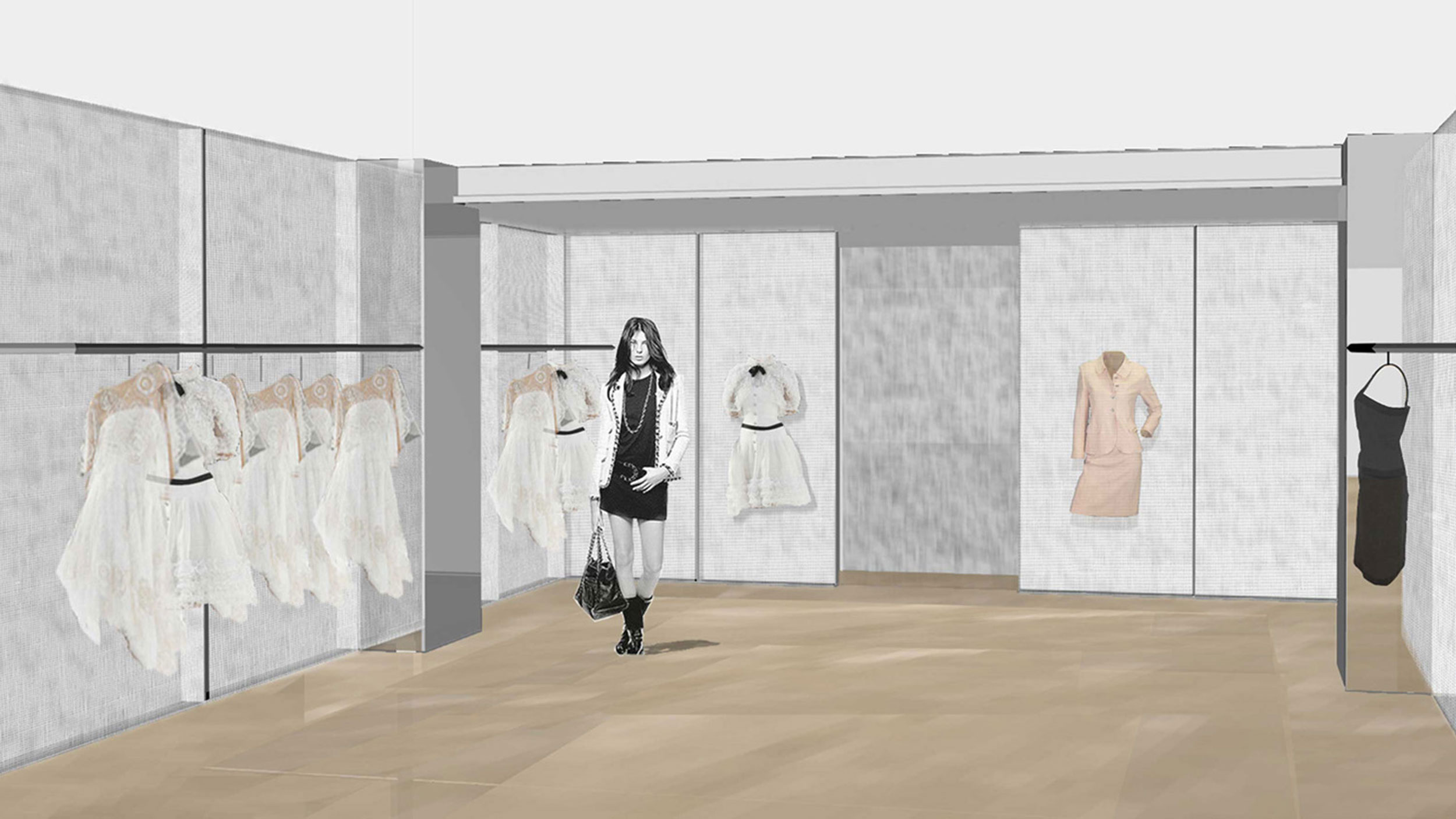 Barneys Chanel Booth - Architizer