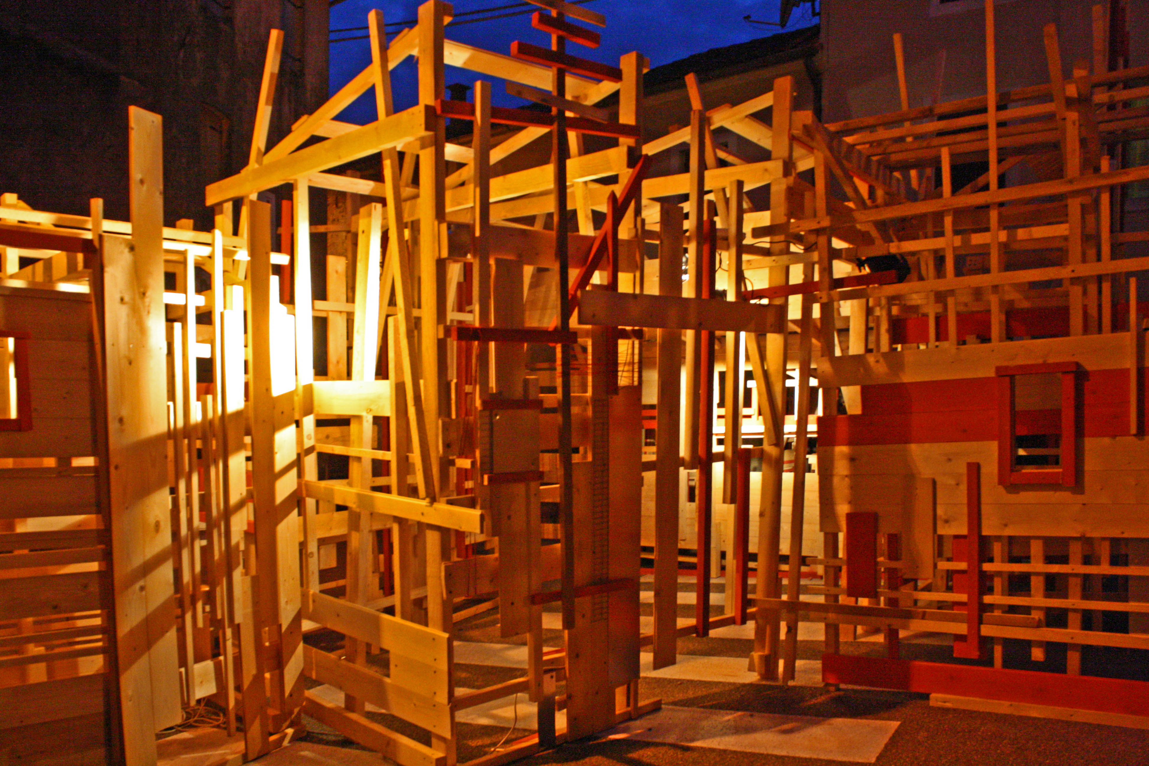 THROUGH THE LOOKING GLASS set design project by AtelierFraSe - Architizer