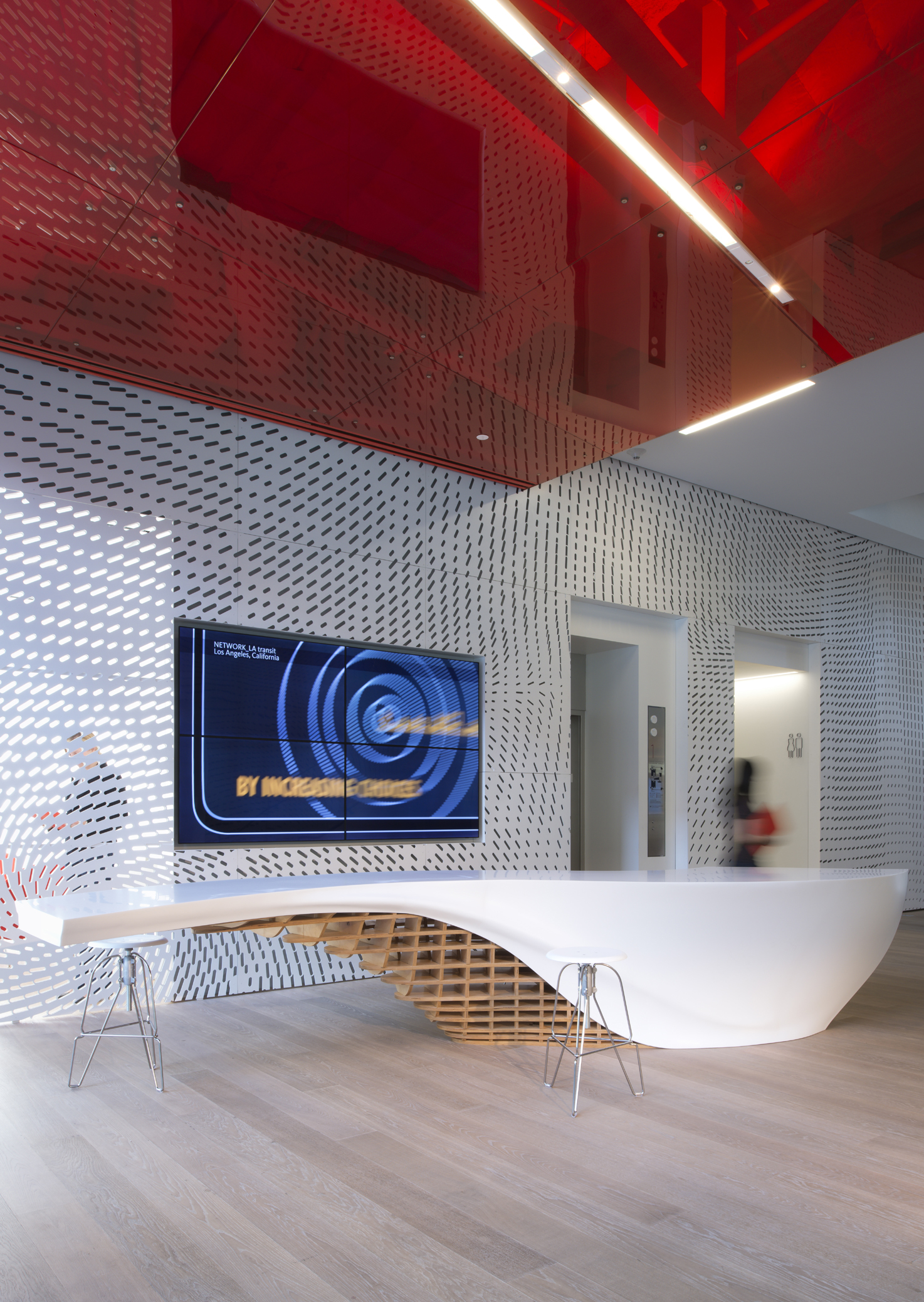 Organic SLO_GEN table - made with HI-MACS® - Architizer